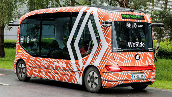 Renault And WeRide To Develop Level 4 Autonomous Mini Buses ...