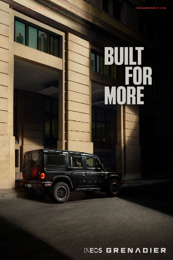 INEOS Automotive Unveils Global 'Built For More' Brand Campaign ...