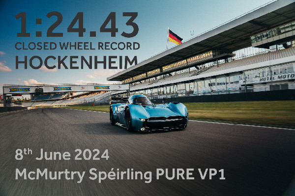 McMurtry Spéirling PURE Smashes Hockenheim Closed-Wheel Record ...
