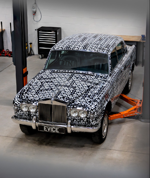 Evice Unveils Electric Rolls-Royce Silver Shadow Prototype For Future ...