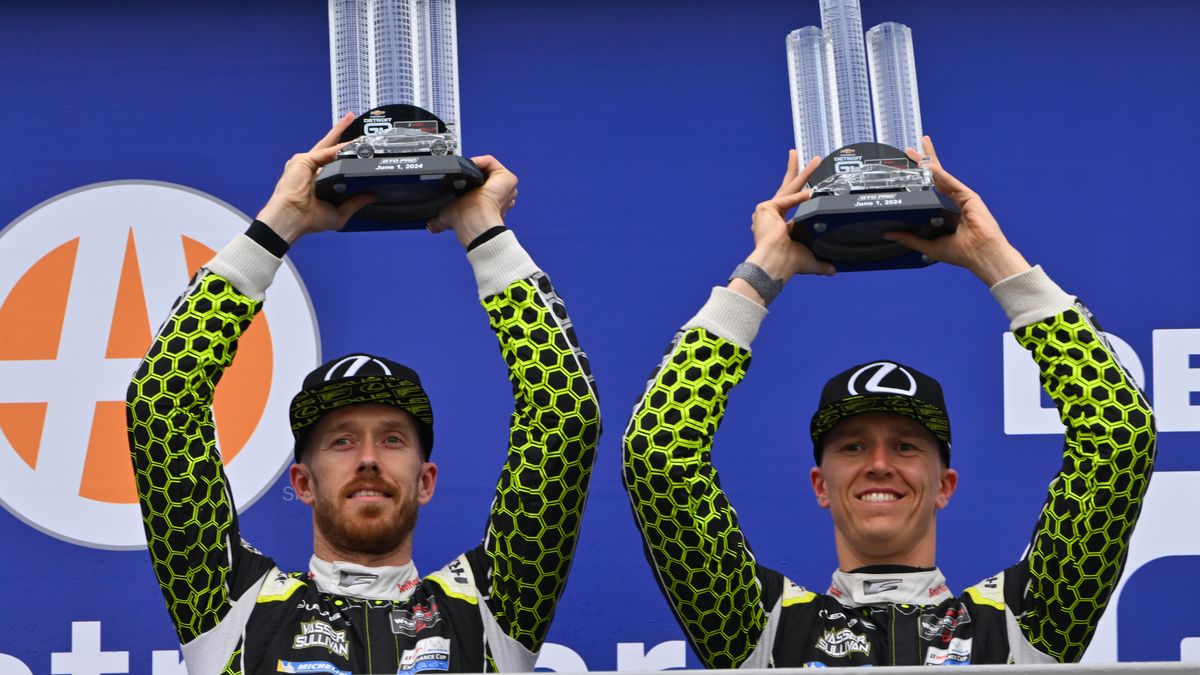 Two Top Five GTD Pro Finishes For Vasser Sullivan On Streets Of Detroit ...