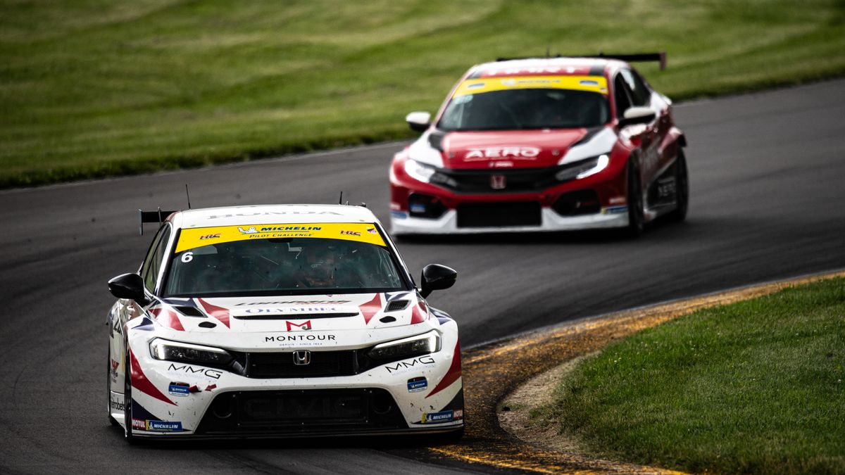 Honda Civic Type R TCR Secures Top Spots At Mid-Ohio IMSA Challenge ...