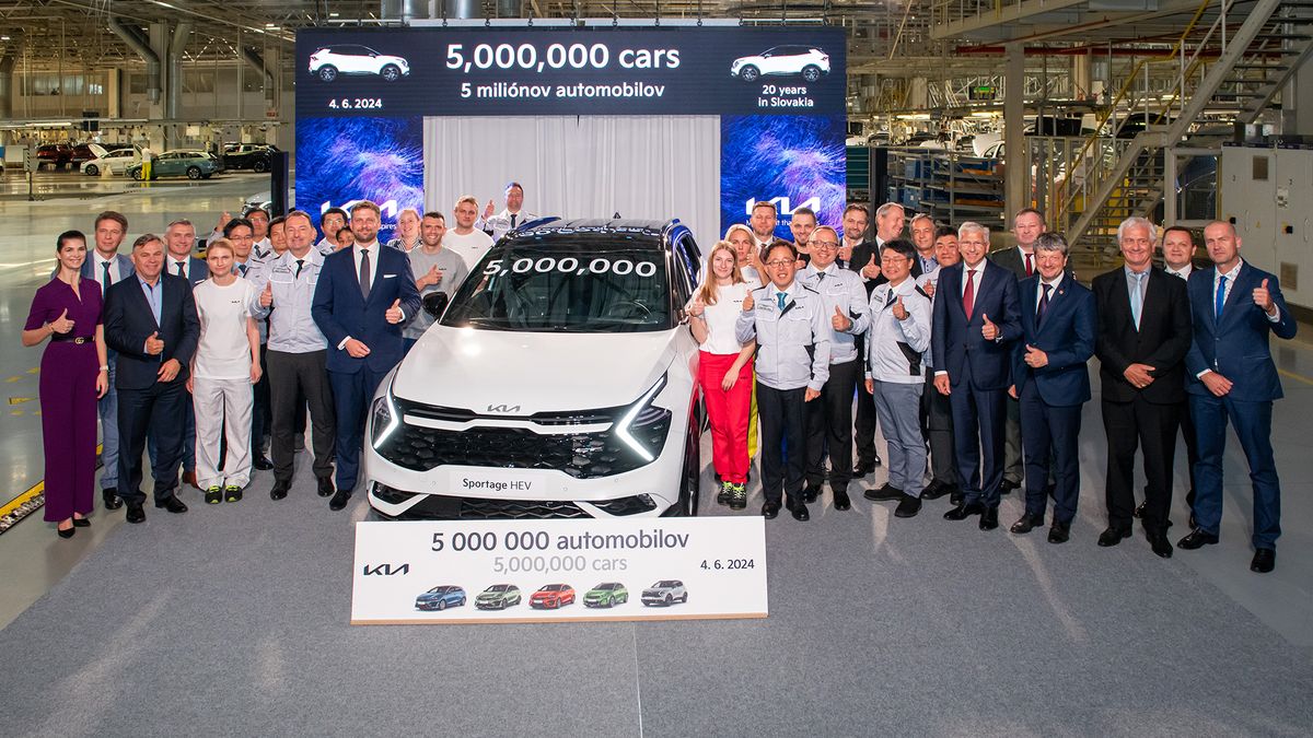 Kia Slovakia Marks Production Of Five Million Vehicles: A Milestone ...