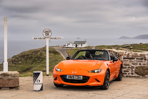 Mazda MX-5s Achieve UK Drive Landmark On 100% Sustainable Fuel ...