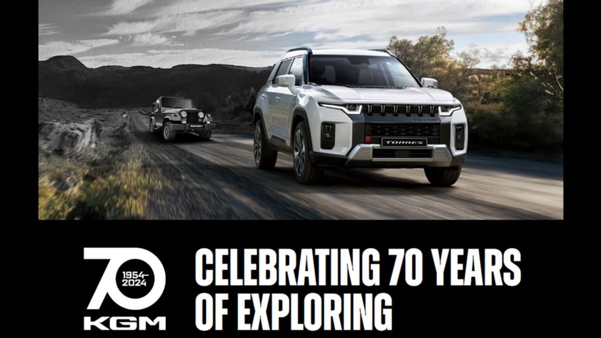 KGM Motors Marks 70 Years Of Innovation In SUV And Pickup Manufacturing ...
