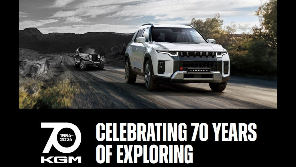 KGM Motors Marks 70 Years Of Innovation In SUV And Pickup Manufacturing ...
