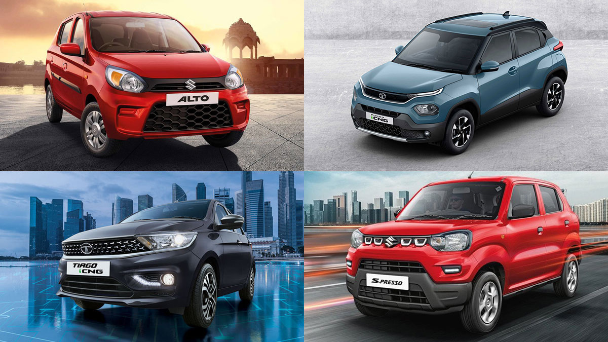 Top 5 CNG Cars In India Under Rs 10 Lakh: Outstanding Mileage & Low ...