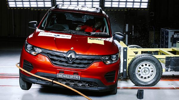2024 Renault Triber Crash Test Reveals Mixed Safety Results ...