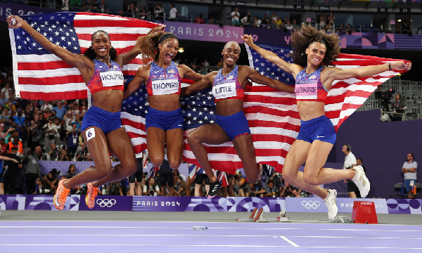 Gabby Thomas Triumphs With Three Golds At Paris 2024 Olympics ...