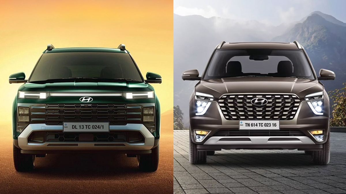 2024 Hyundai Alcazar Facelift Vs Old Alcazar: Exterior, Interior ...