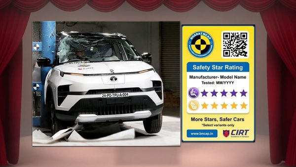 Bharat NCAP QR Code Stickers Spotlight Car Safety Ratings - DriveSpark News