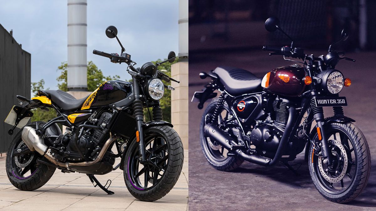 Royal Enfield Guerrilla 450 Vs Hunter 350: A Detailed Comparison ...