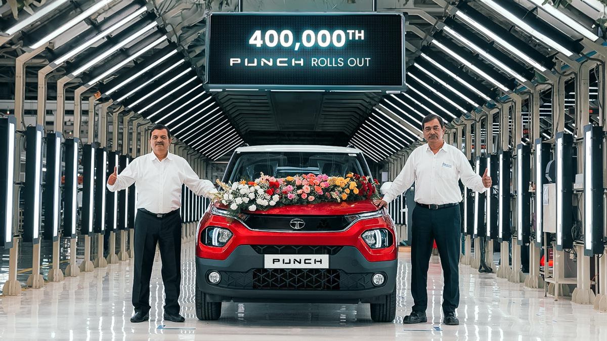 Tata Punch Hits 4,00,000 Sales In Record Time, Leads SUV Market ...