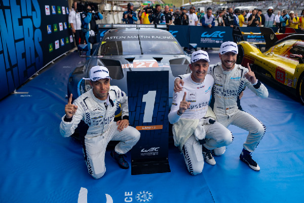 Aston Martin Vantage GT3 And The Heart Of Racing Clinch First WEC ...