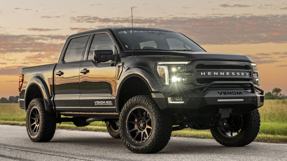 Hennessey Launches Venom 800 F-150 Super Truck With Enhanced ...