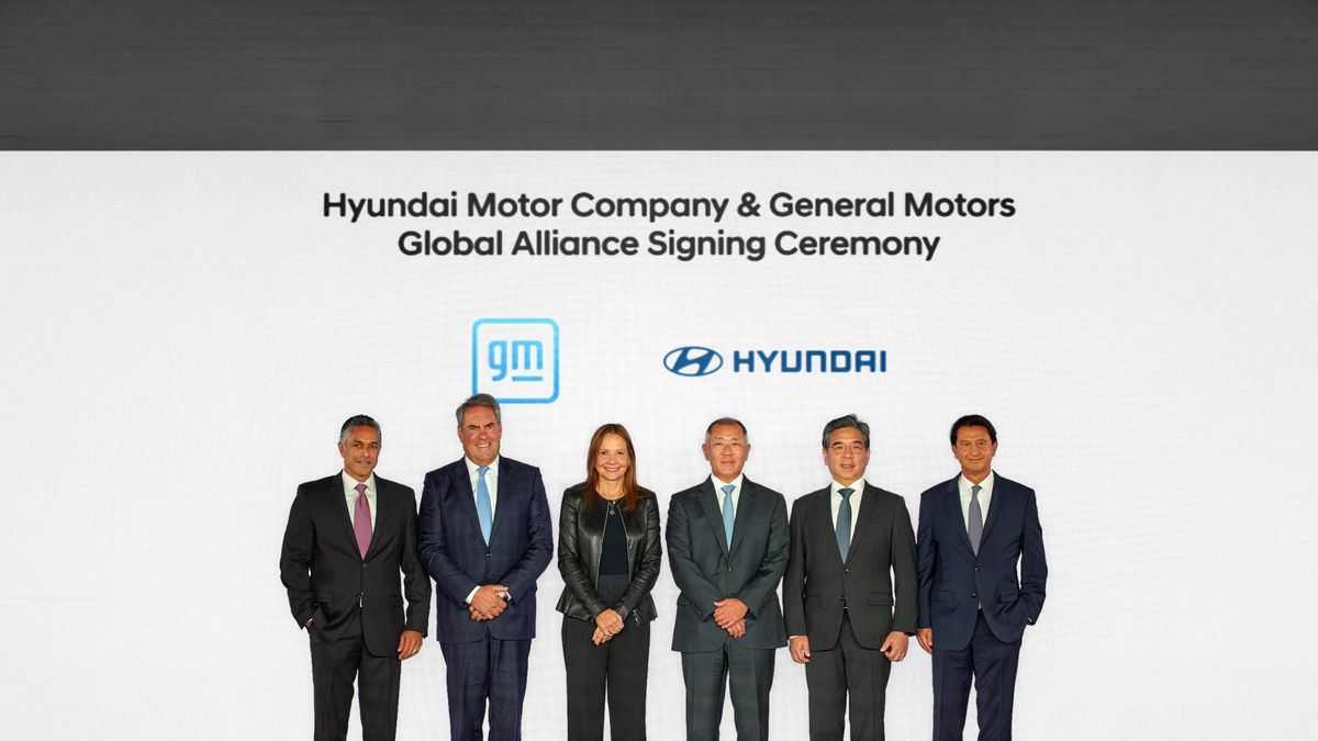 Hyundai And GM Partner To Explore Vehicle And Clean-Energy Tech ...
