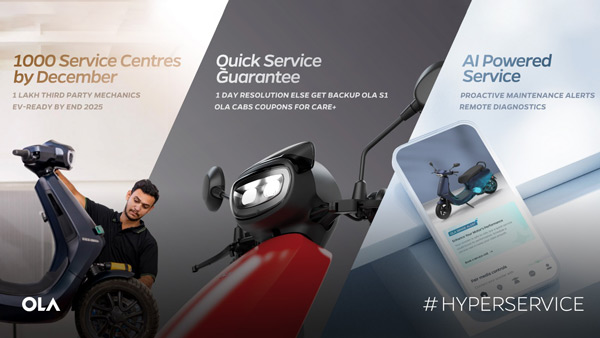 Ola Electric To Have 1,000 Service Centres By December 2024 ...