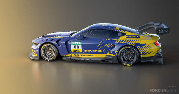 Ford Performance Motorsports And HRT Partner For Mustang GT3 DTM Debut ...