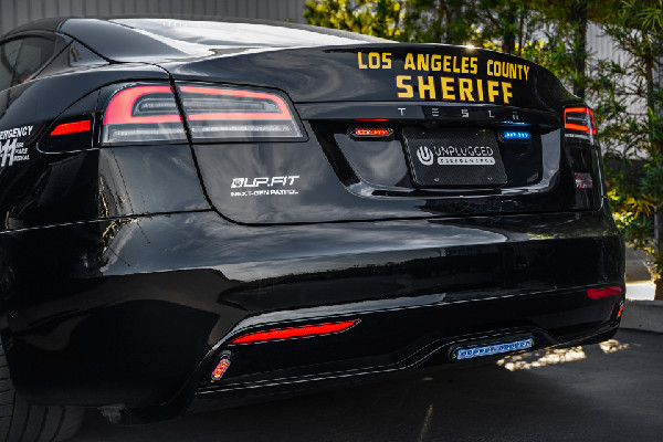 Unplugged Performance Unveils Tesla Model S Plaid Police Vehicle At ...