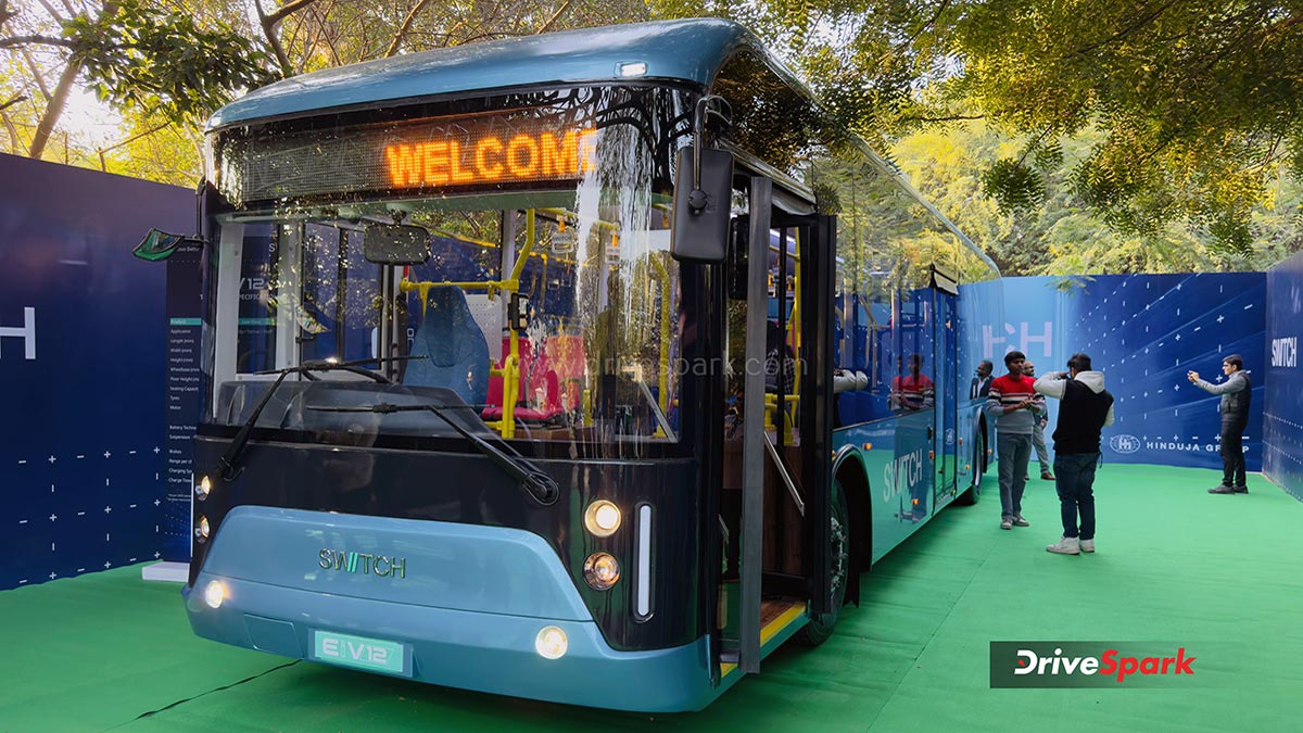 Switch Mobility Reveals EiV12 & E1 Electric Buses For India and Europe ...