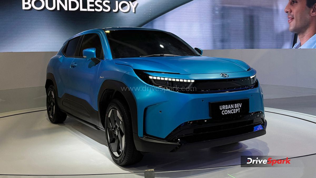 Auto Expo 2025: Toyota Urban Cruiser EV Showcased Innovative Electric SUV | Bharat Mobility ...