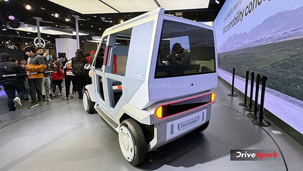 Auto Expo 2025: Hyundai TVS E3W & E4W Concepts Showcased | Bharat ...