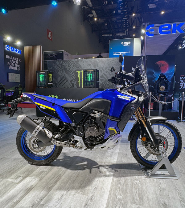 Auto Expo 2025: Yamaha Tenere 700 Showcased At Bharat Mobility Global ...