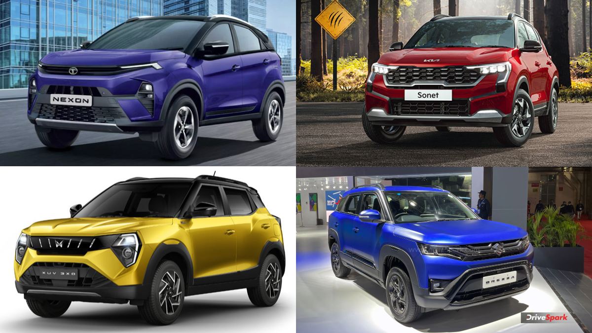 Top 5 Most Fuel-Efficient Petrol Compact SUVs With Automatic ...