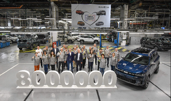 Dacia Mioveni Factory Celebrates Eight Million Vehicles Produced ...