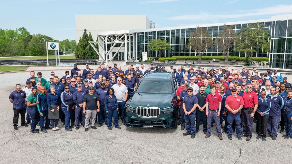 BMW Manufacturing Celebrates Seven Million Vehicles Assembled In The US ...