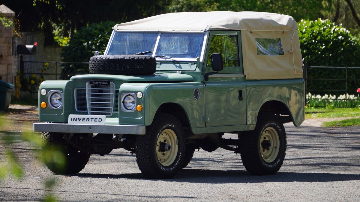 Inverted Launches Electrified Land Rover Series I, II & III For Modern ...