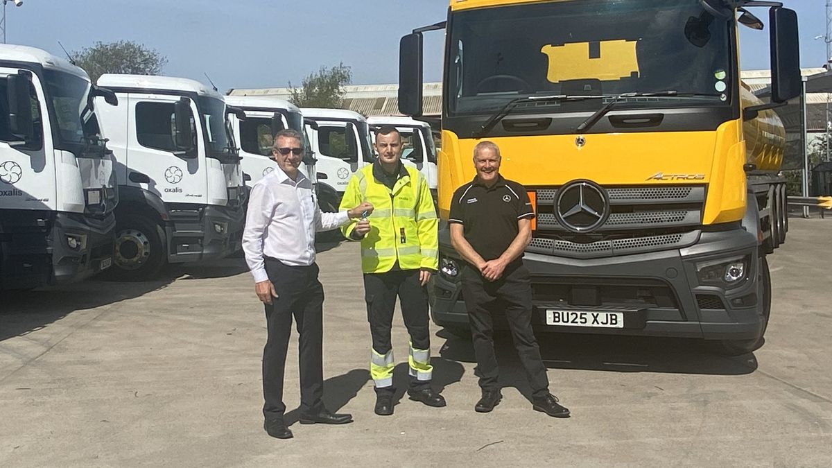 Investment By Midlands Truck & Van Fuels Oxalis Win With New Actros ...