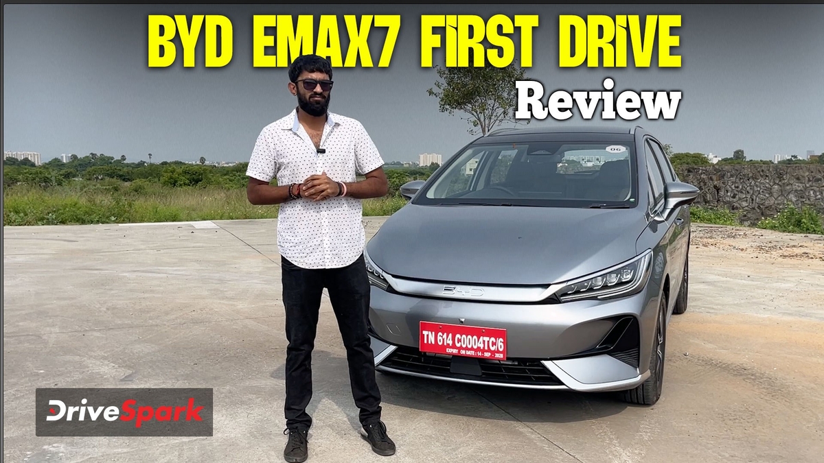 BYD EMax7 First Drive: Enhanced Comfort And Features - DriveSpark News