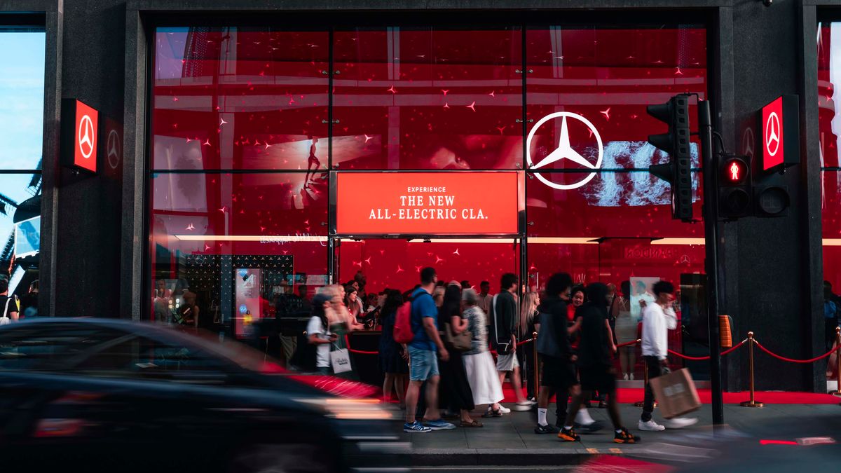 All-New Mercedes-Benz CLA Launches Interactive Experience In London ...