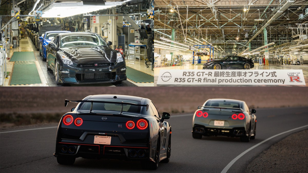 Final Nissan R35 GT-R Rolls Off Production Line After 18 Year Run ...