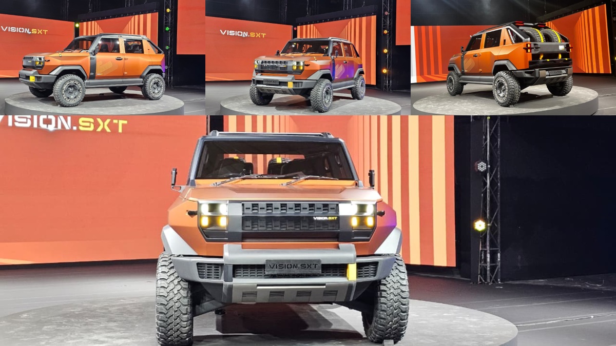 Mahindra Vision SXT Concept Debuts — Is This The Thar Pickup Of The ...