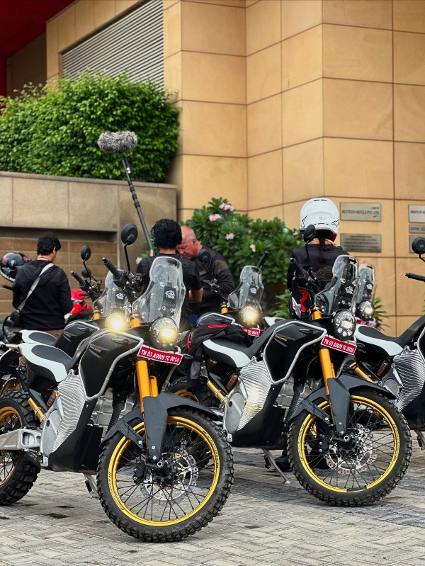 Production-Spec Royal Enfield Himalayan Electric Spotted - Ready For ...