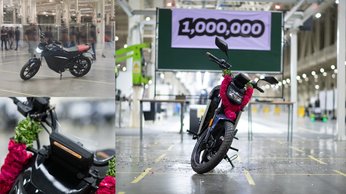 Ola Electric Rolls Out 1 Millionth Electric Vehicle - Ola Roadster X+ ...