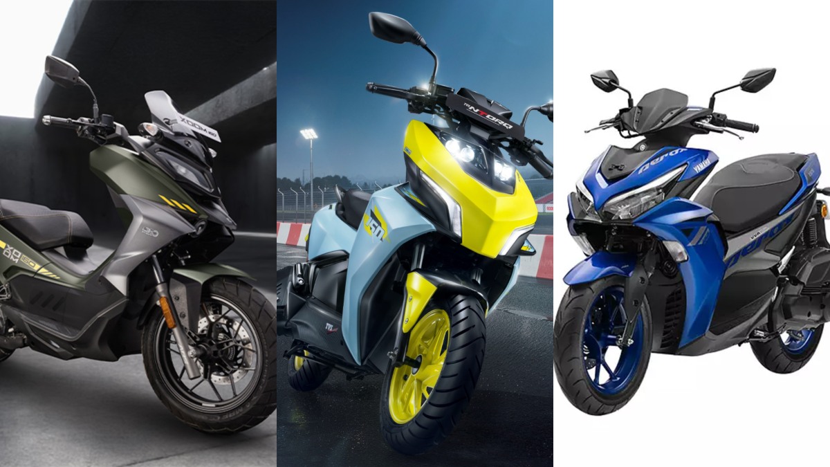 TVS Ntorq 150 vs Hero Xoom 160 vs Yamaha Aerox 155 – Full Specs ...