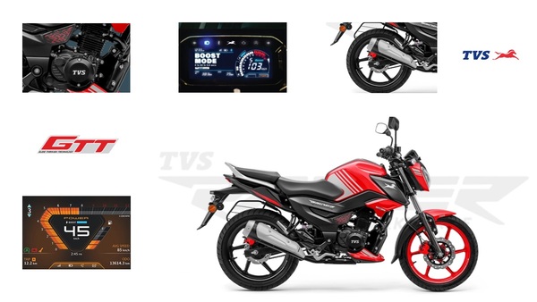 Top 5 Things About The TVS Raider 125 Dual Disc Variant: Powertrain ...