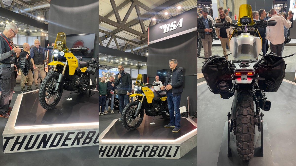 EICMA 2025: BSA Thunderbolt 334 ADV Unveiled - Specs| Features| images ...