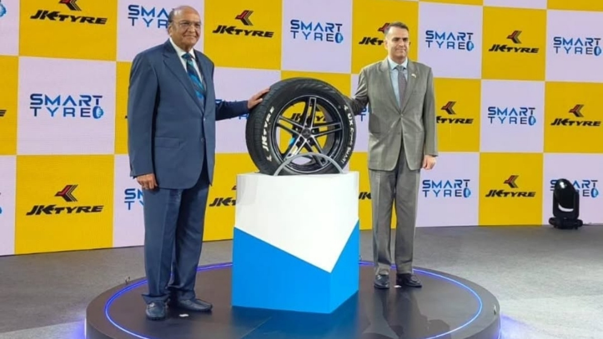 JK Tyre Launches Smart Passenger Car Tyres With Digital Sensor ...