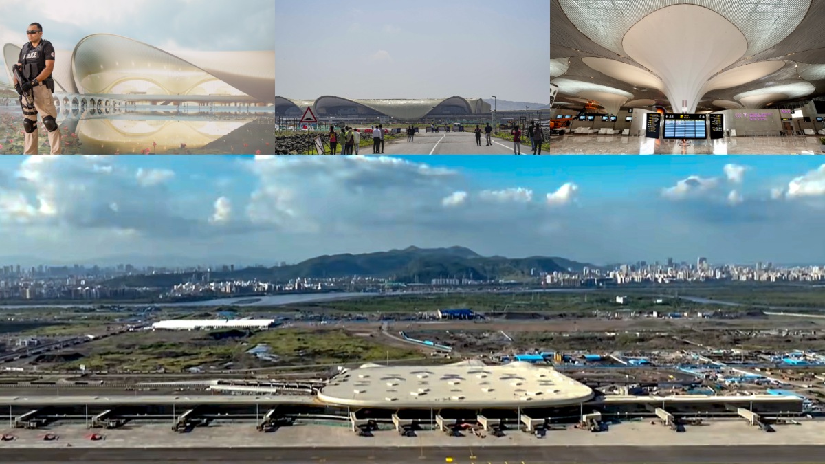 Navi Mumbai International Airport Opens December 25 - First Arrival From Bengaluru - Terminal ...