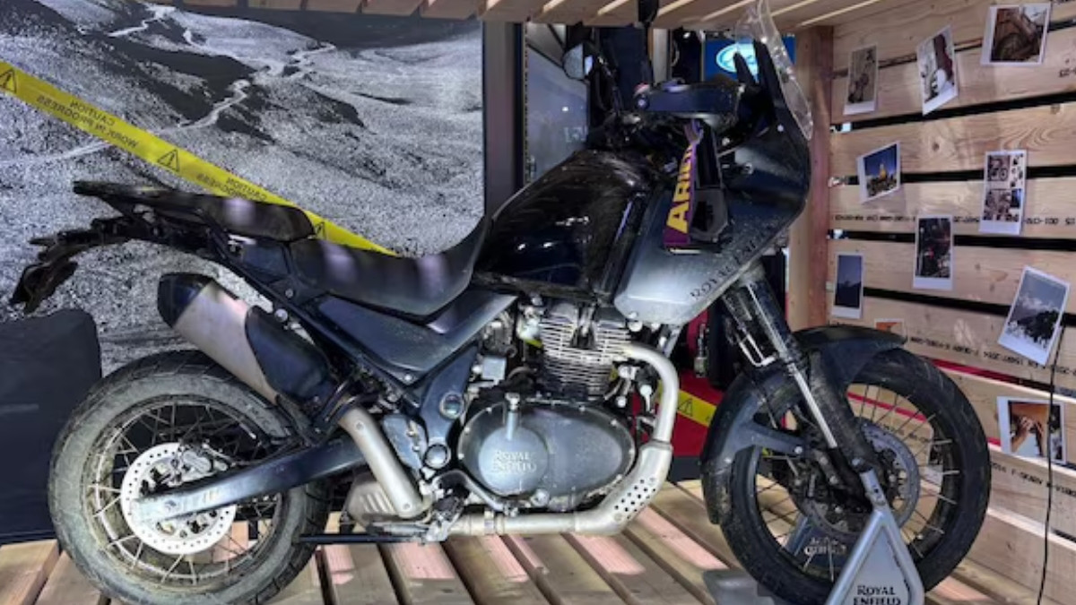 EICMA 2025: Royal Enfield Unveils New Himalayan 750 Prototype ...