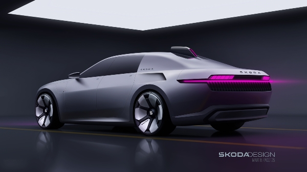 Skoda 100 Concept Unveiled As Retro Rear-Wheel-Drive EV Design Study ...