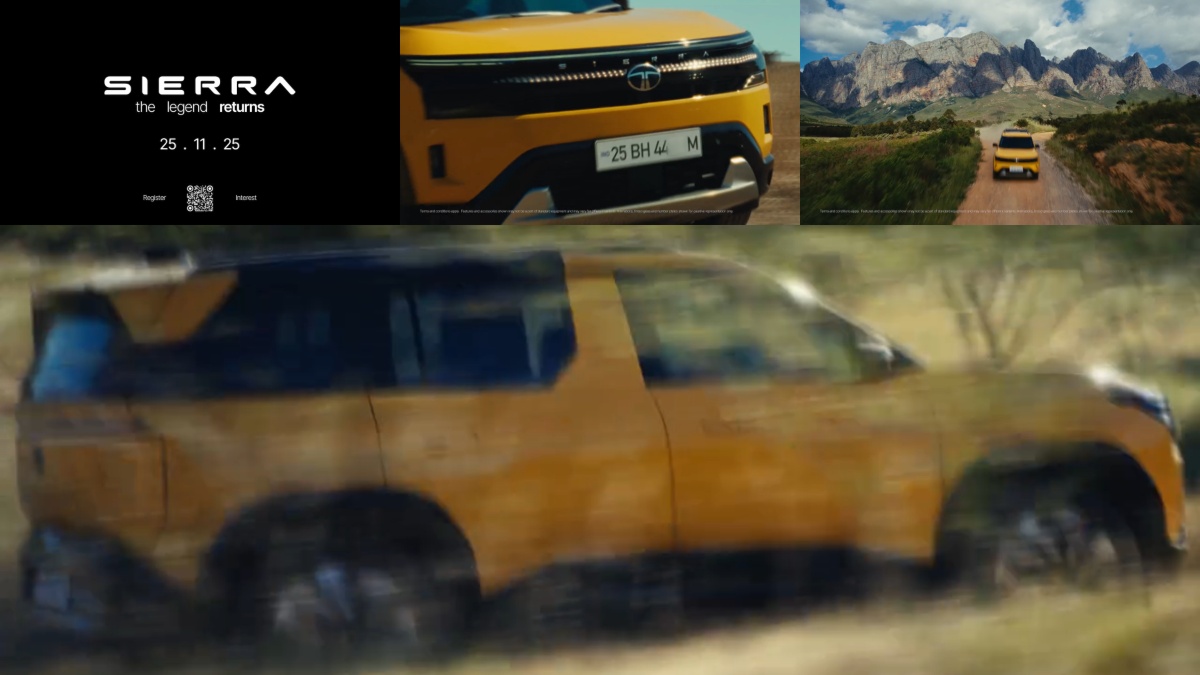 Tata Sierra Teased Ahead Of 25 November Launch - The Return Of A Legend ...