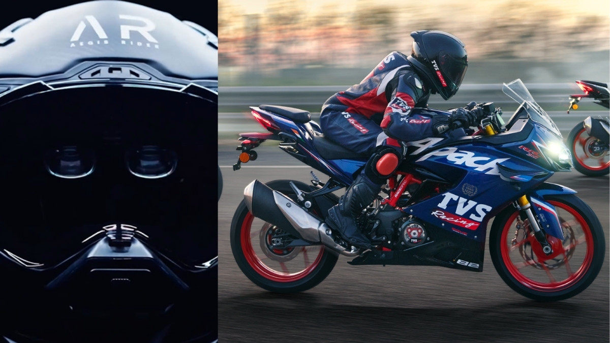 TVS Unveils Next-Gen AR Helmets: No Need For Smartphones Anymore ...
