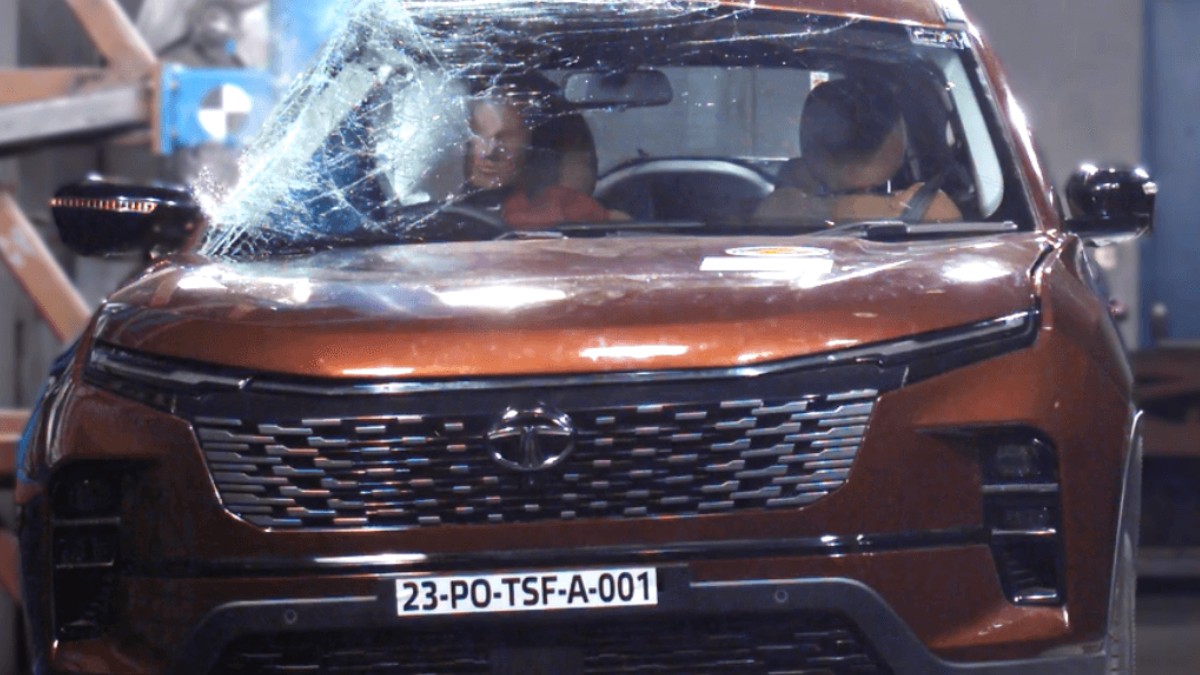 Tata Safari & Harrier Petrol SUV Crash Tested At Bharat NCAP: Check ...