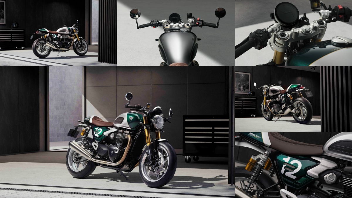 Triumph Speed Twin 1200 Cafe Racer Edition Revealed – Limited to 800 ...