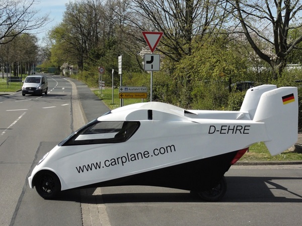 Carplane flying car prototype hits the road in Germany - Kannada DriveSpark
